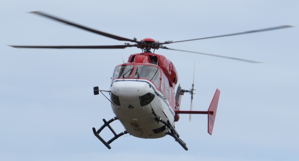 Central Queensland Plane Spotting: Heli Niugini Kawasaki BK-117 ...