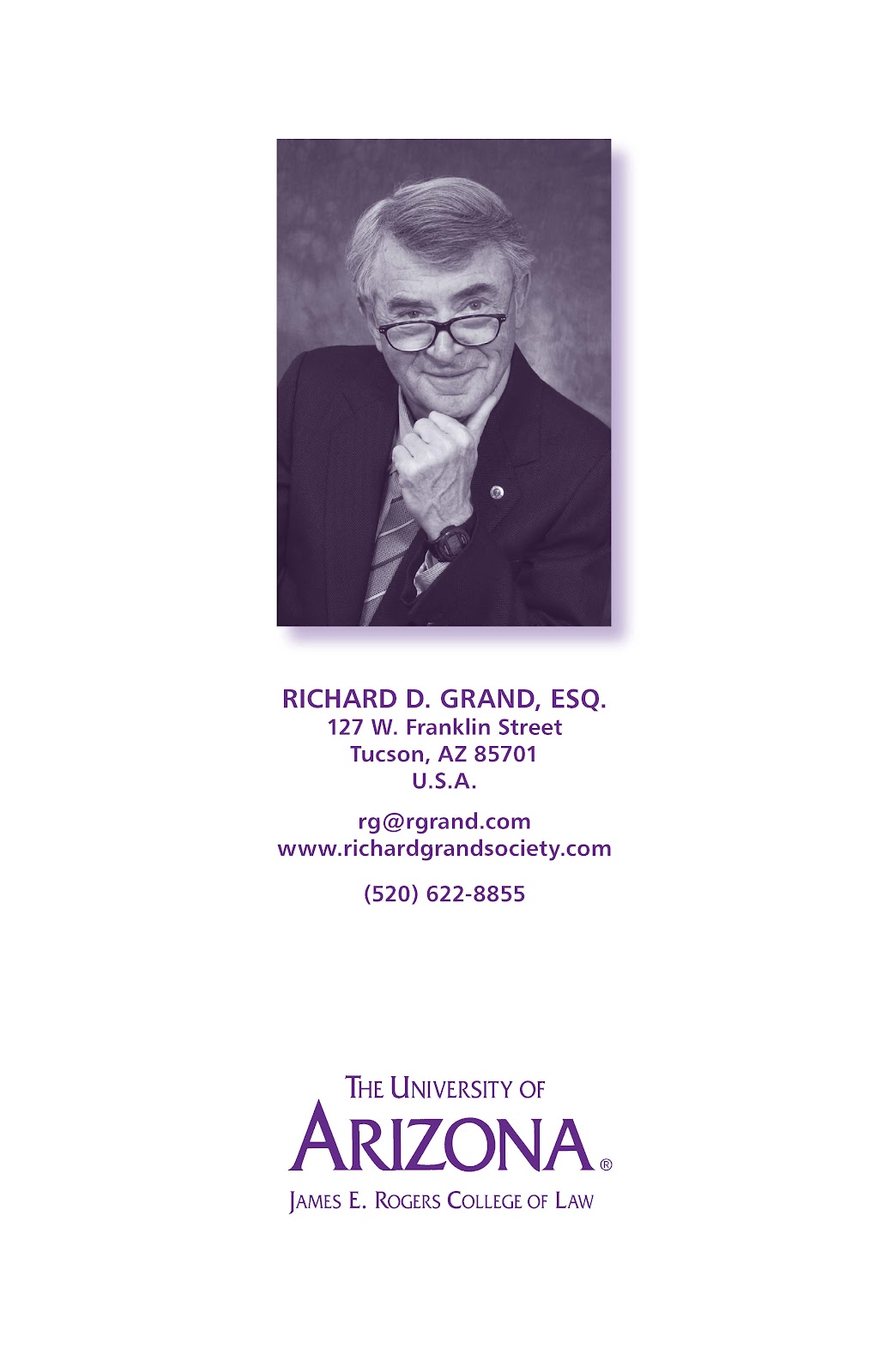 Trial Lawyer Richard Grand Tucson Arizona - Founder of Inner Circle of ...