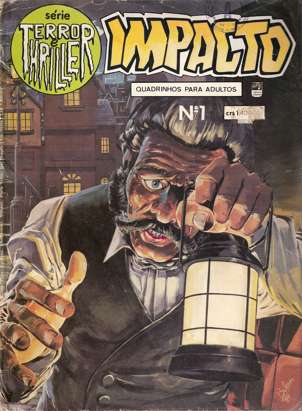 QUADRIKOMICS: Terror e Trhiller - Impacto # 01