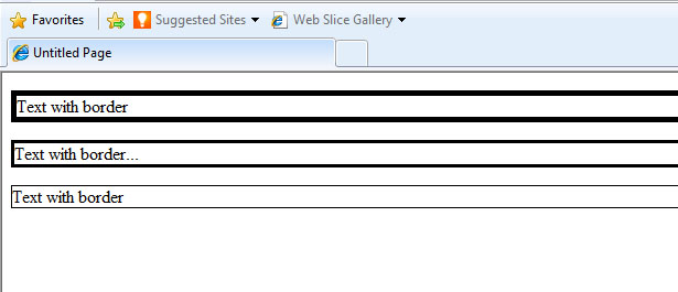 Talk in computer language.: Create border using CSS in ASP.Net