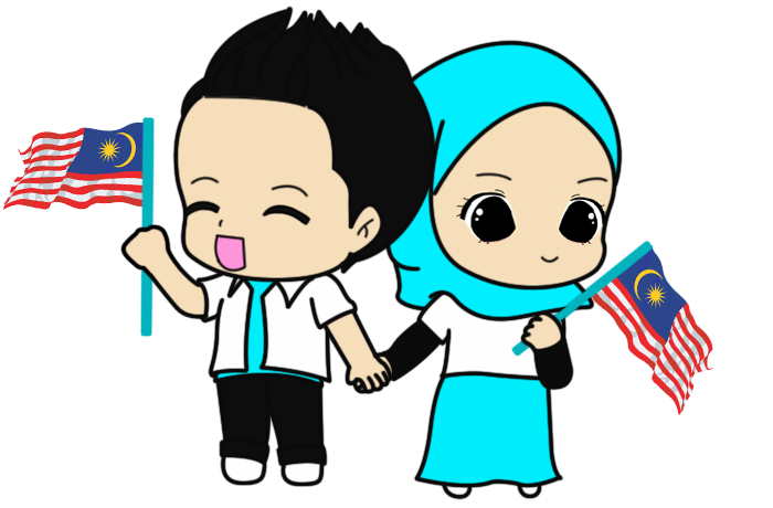 Fizgraphic: Freebies Doodle Couple (Merdeka 2012)