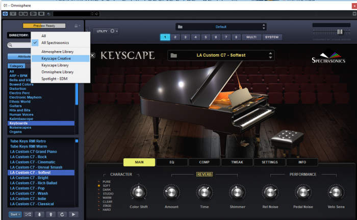 Spectrasonics Keyscape "Creative" Review(키스케이프 크리에이티브 피아노 가상악기 리뷰/추천 ...