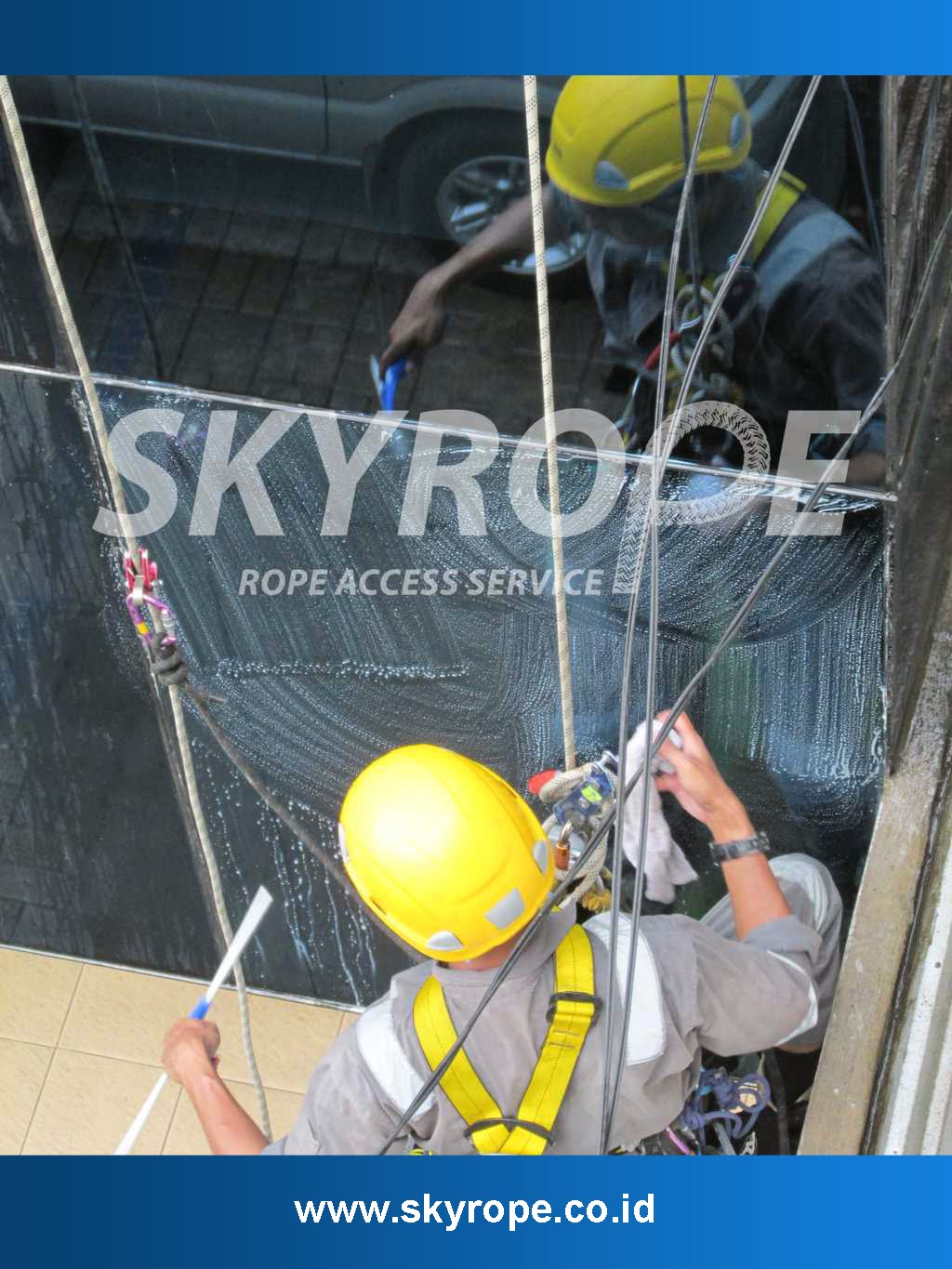 rope access cleaning