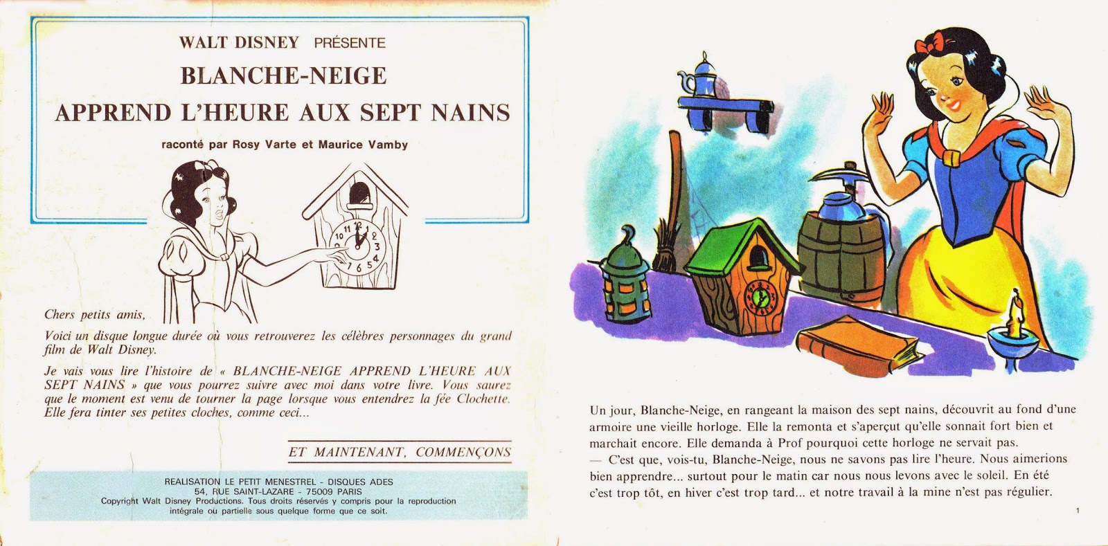 Snow White in France. Chapter 4: 1973.