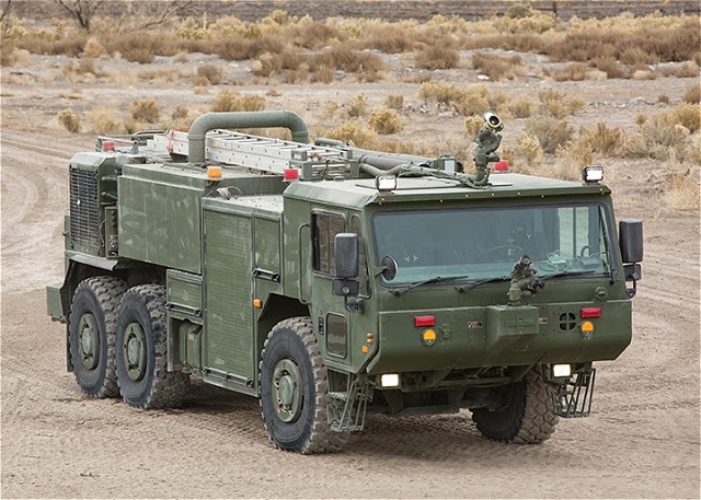 Oshkosh Begins Production Phase of USMC’s P-19R ARFF Vehicle Programme