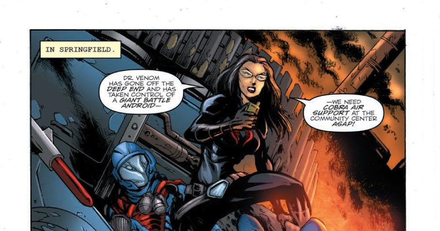 REPRESENTANTE O AGENTE: Ron Joseph en G.I Joe: A Real American Hero # 258