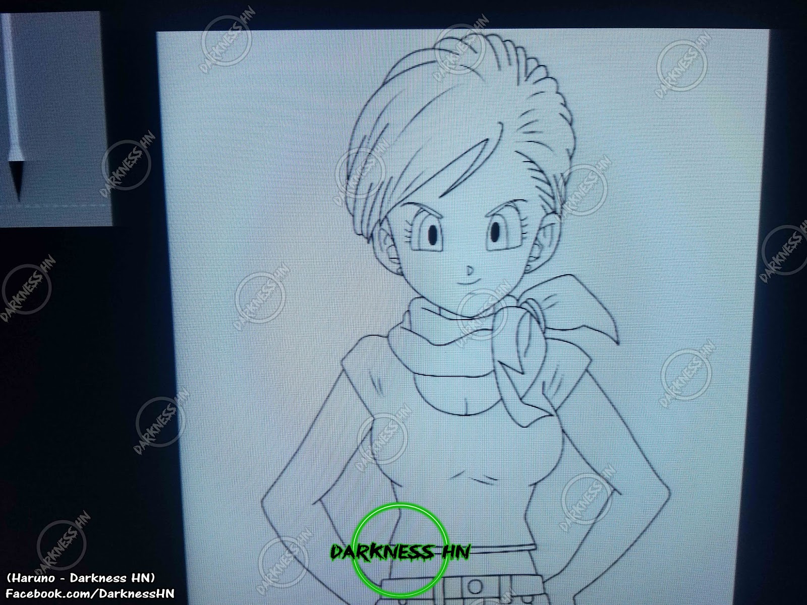 DARKNESS HN: Dibujando a Bulma de Dragon Ball Super