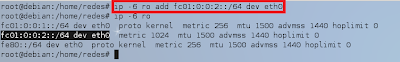 Direcciones IPv6 ULA | Geek By The System