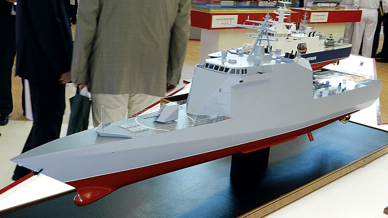 Military and Commercial Technology: Keel laid for new Russian corvette ...