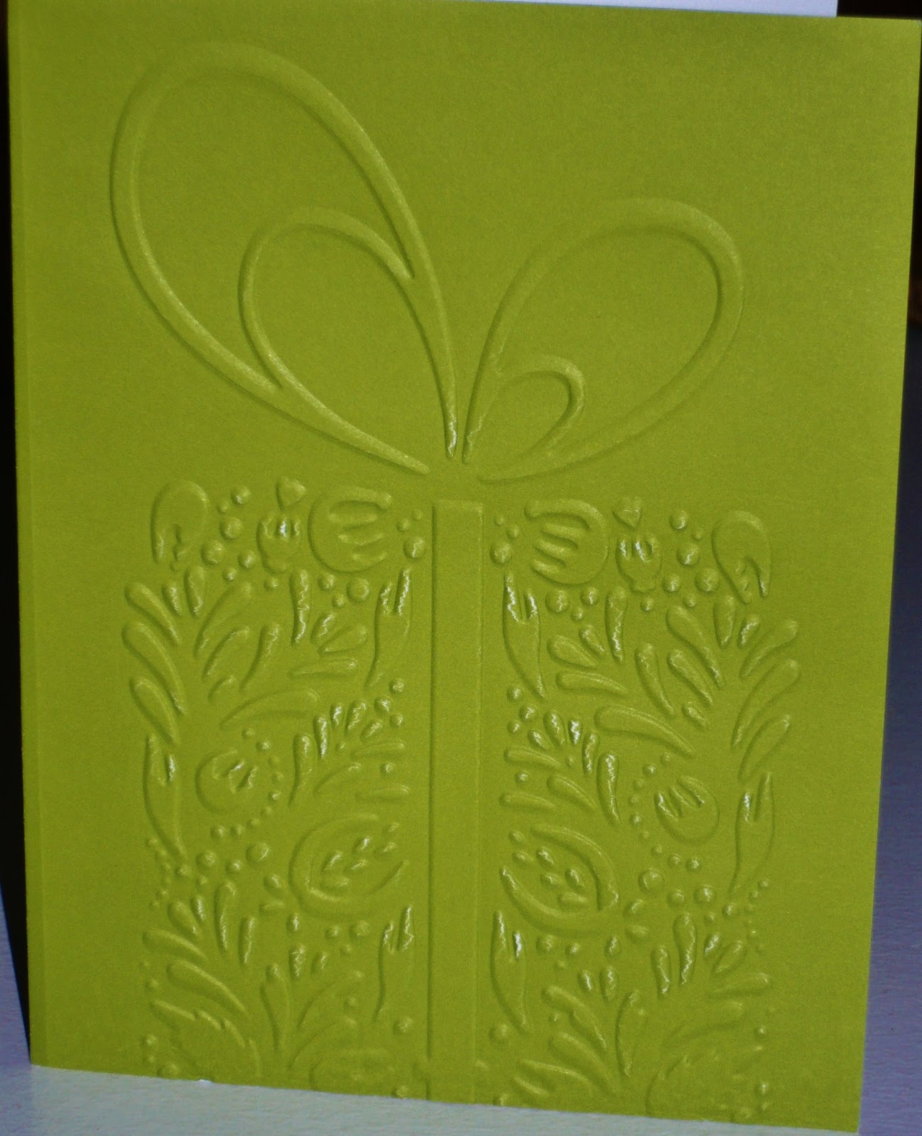 stamping muses: Embossed Christmas Cards