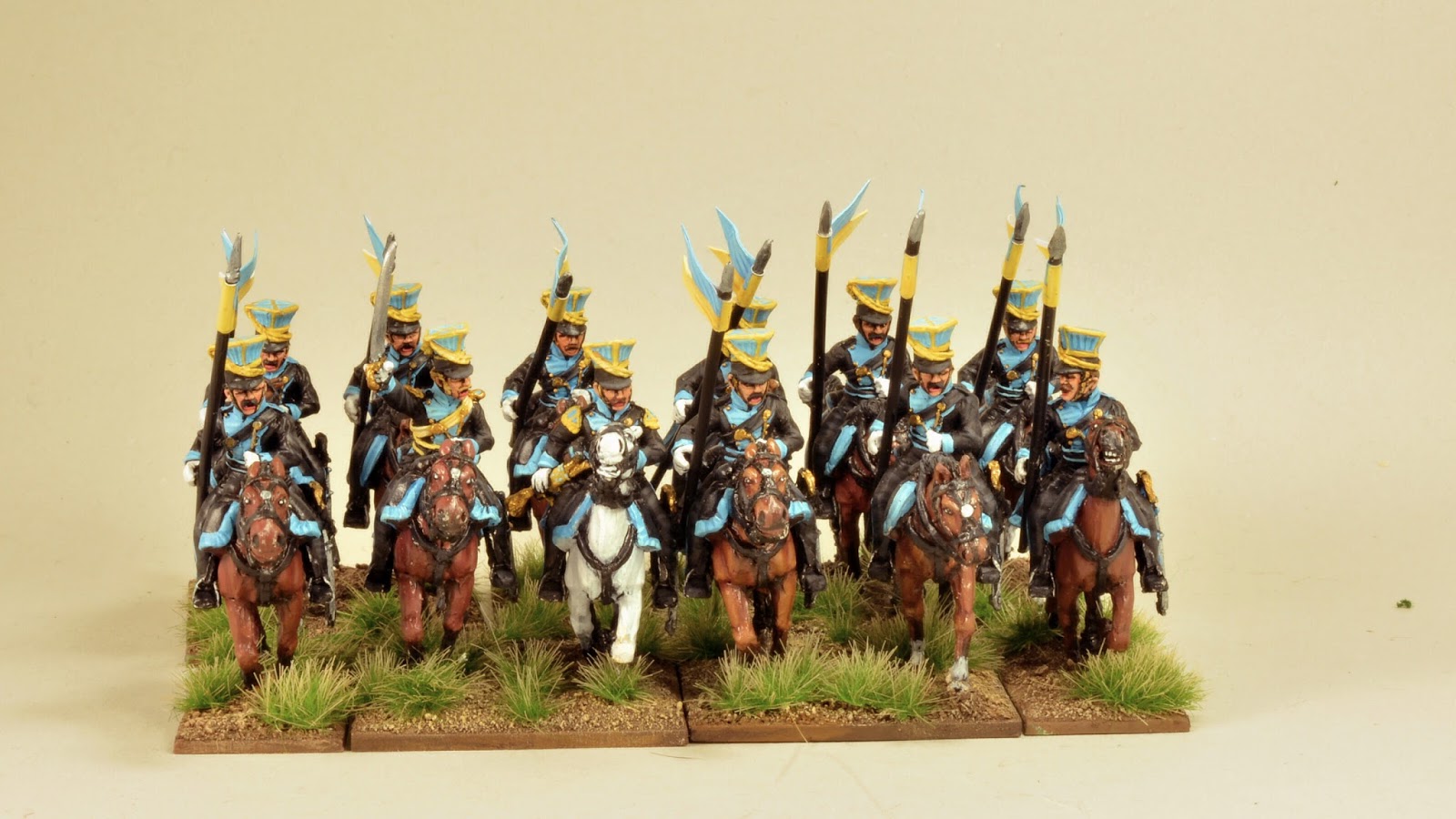 Miniaturepainter: Brunswick Uhlans 1815