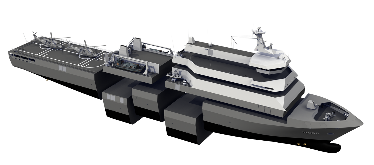 Military and Commercial Technology: Damen positions Enforcer 10000 LDP ...