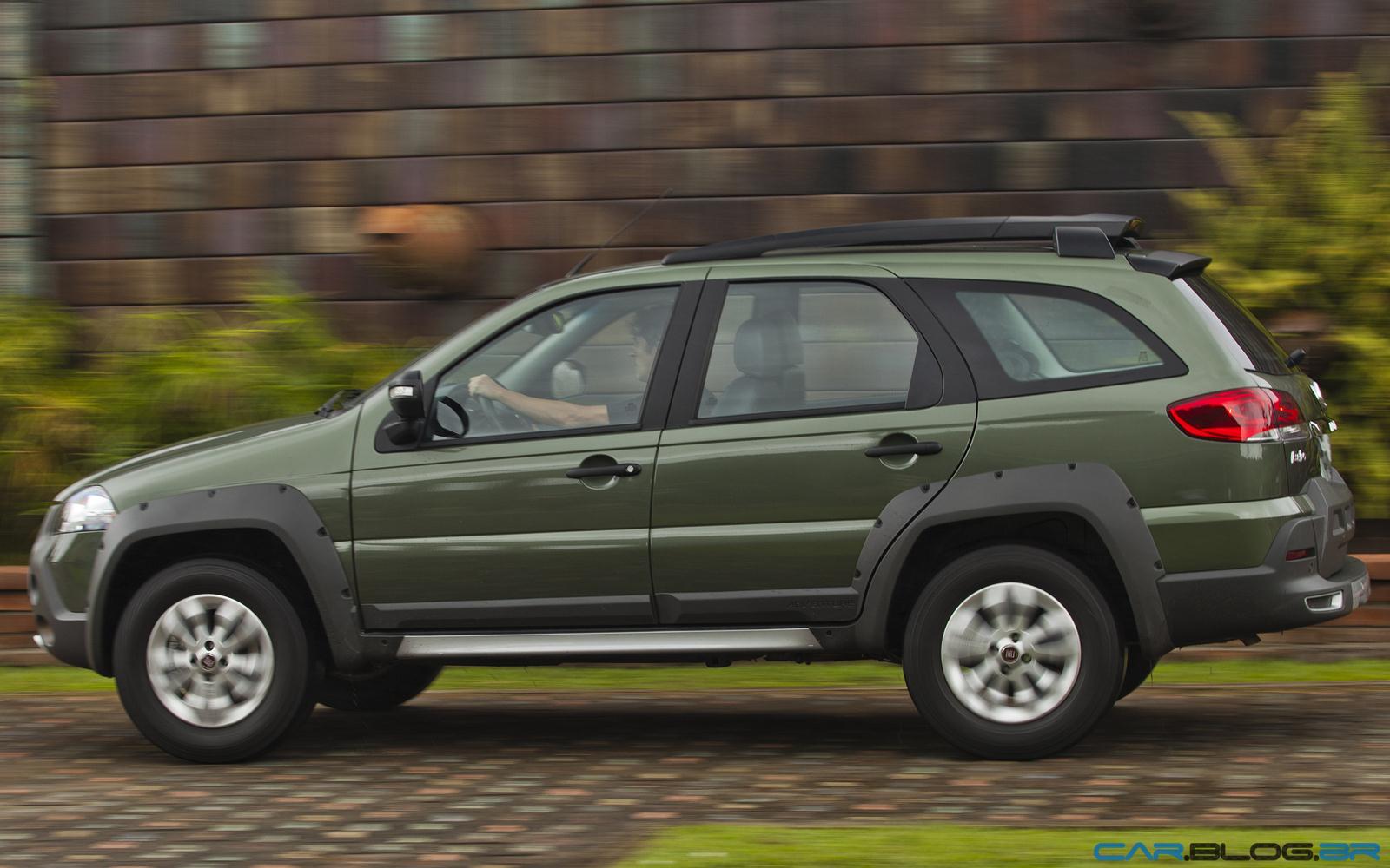 Novo Fiat Palio Weekend 2013 Attractive, Trekking e Adventure: fotos ...