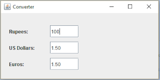 Currency Converter Java - PROGRAMMING