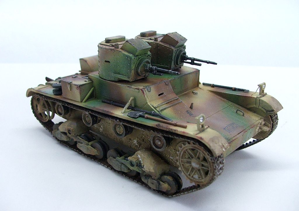 Panzerserra Bunker- Military Scale Models in 1/35 scale: Vickers 6-ton ...