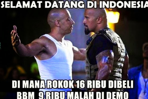 Meme Lucu Kenaikan BBM Bermunculan - Dunia Digital | manfaat buah ...