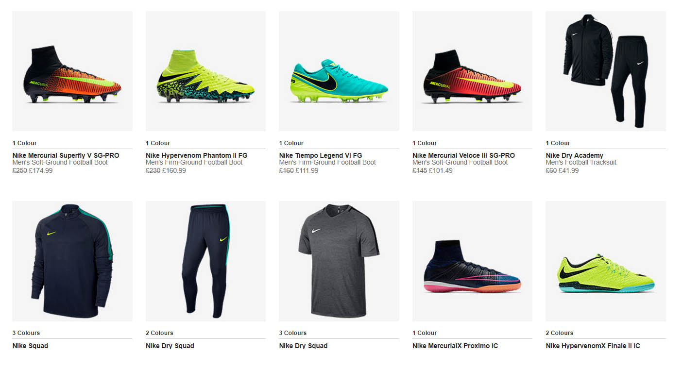 Last Chance Today - Extra 20% Off - Get Nike's Latest Football Boots ...