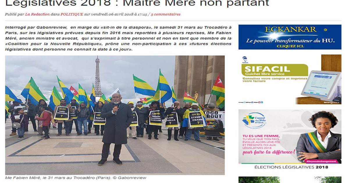 ALI BONGO THINKS THAT HE COULD MUZZLE THE SERIOUS OPPOSITION. HE IS ...