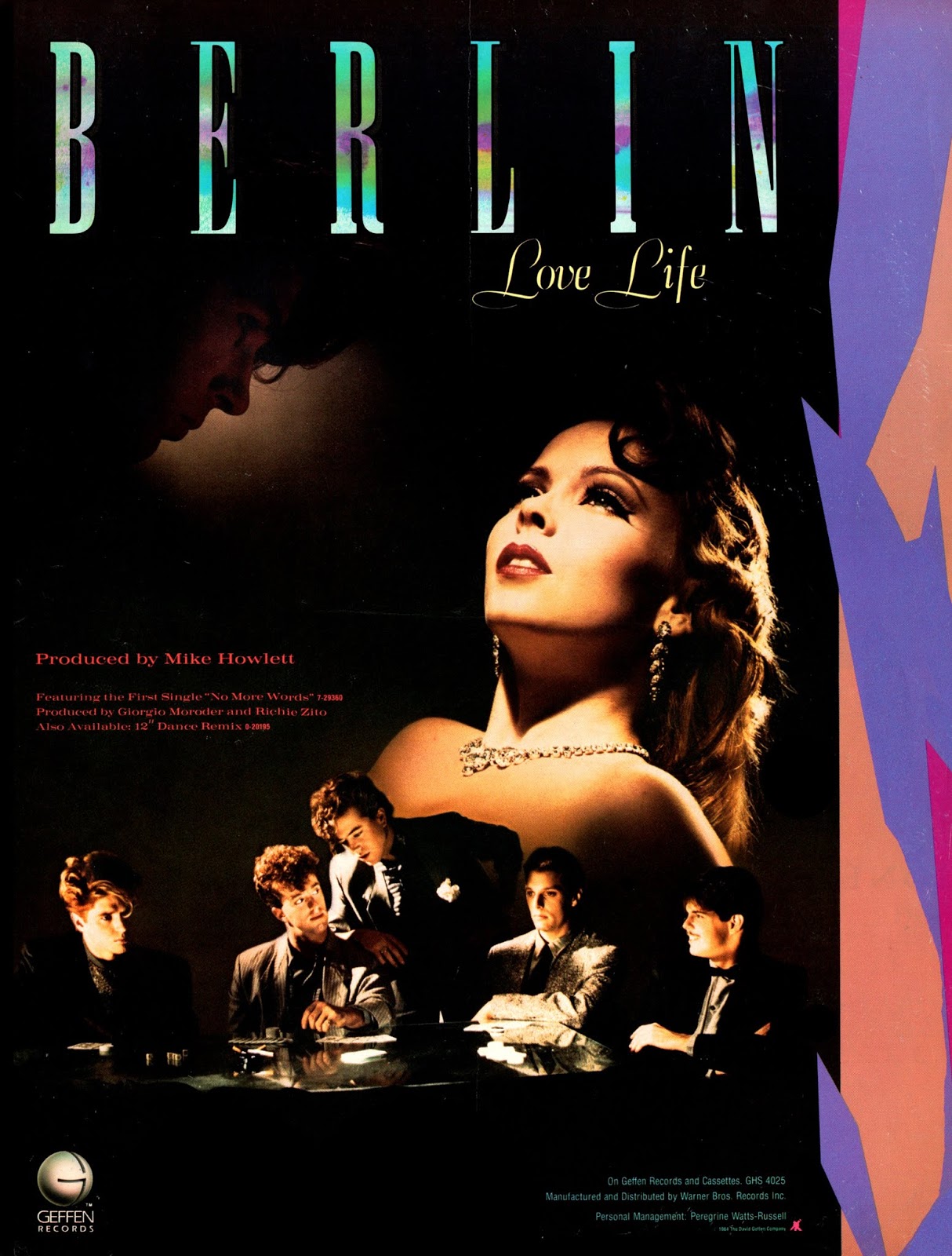 Lansure's Music Paraphernalia: BERLIN | TERRI NUNN | JOHN CRAWFORD