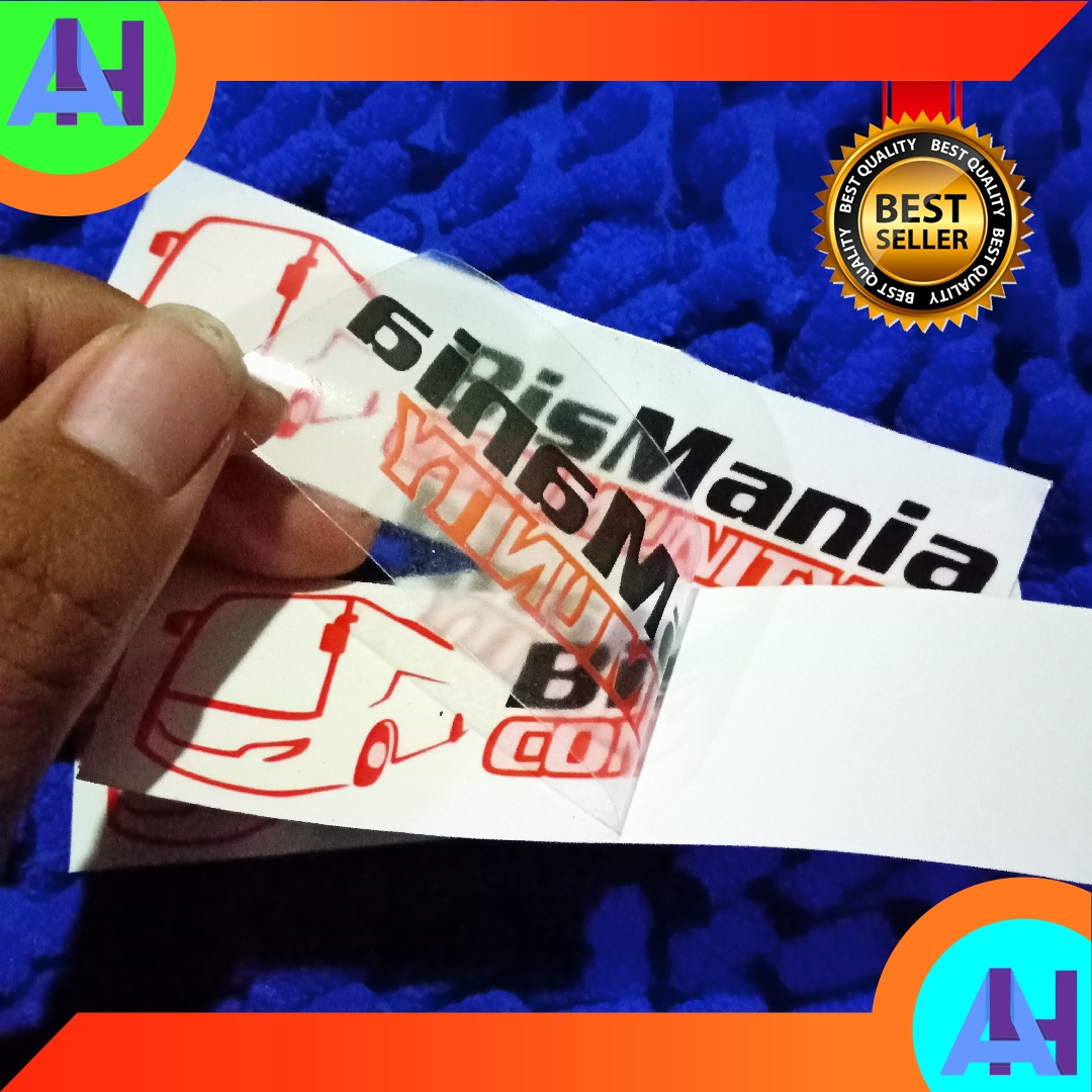Sticker Bus Mania Community atau BMC Bahan Transpparan .Bismania. BMC ...