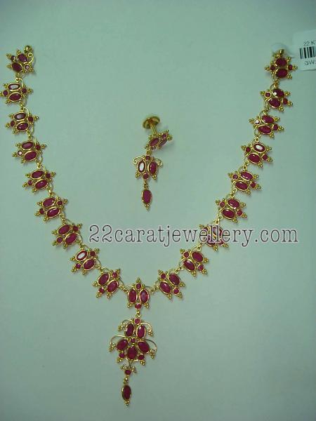 Simple Ruby Sets 4 - Jewellery Designs