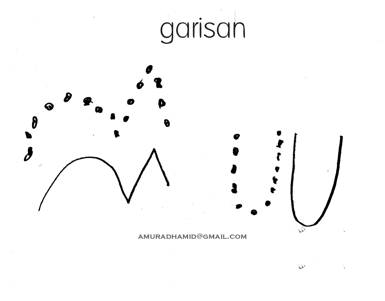PENDIDIKAN SENI VISUAL PENDIDIKAN KHAS BERMASALAH PEMBELAJARAN: GARISAN