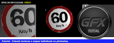 Tutorial - Criando texturas e mapas individuais no Photoshop - DD3D