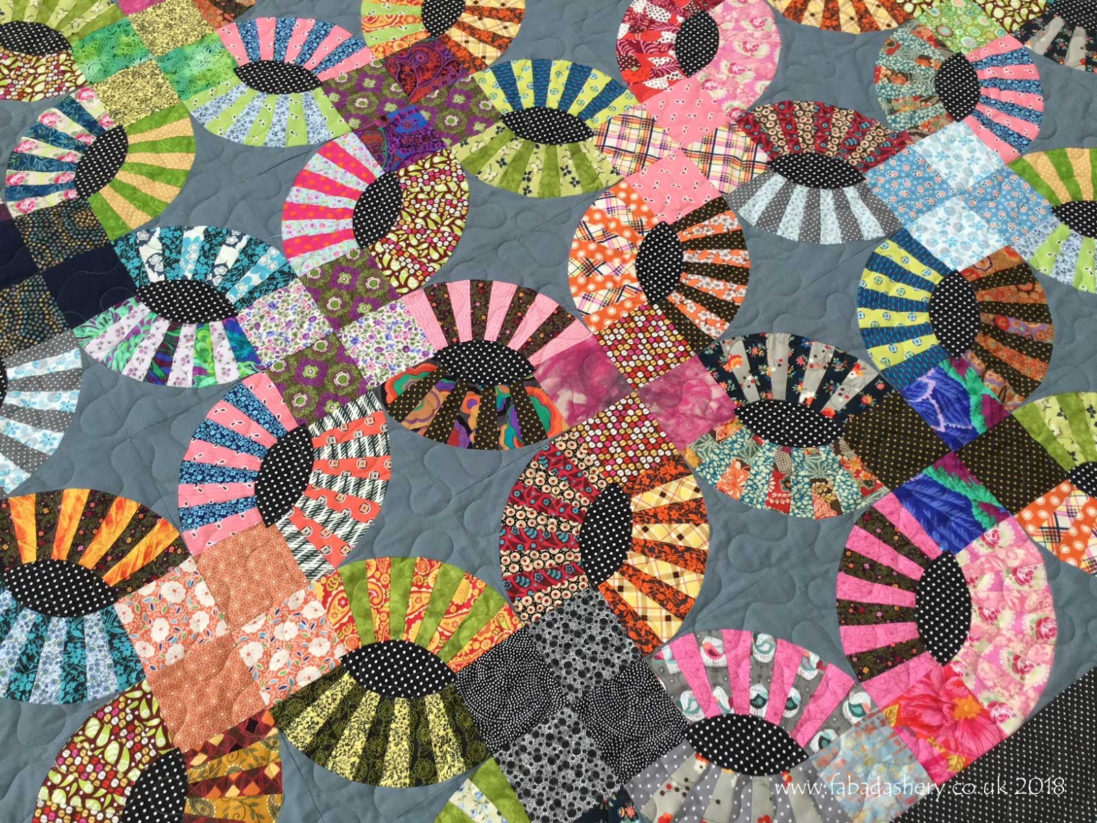 Fabadashery Longarm Quilting: Pickle Dish Quilt by Sherry