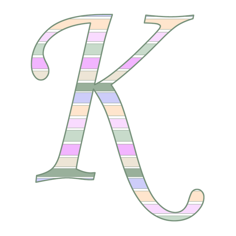 GRANNY ENCHANTED'S BLOG: "Pastel Stripes" PNG Free Capital Scrapbook ...