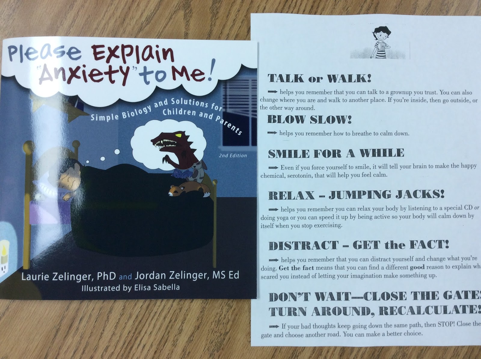 Elementary Counseling Blog: Explain Anxiety to Students Who Have Too Much
