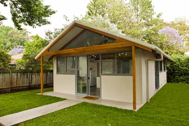 Recycled Timber: Multidwell Granny Flat using recycled timber