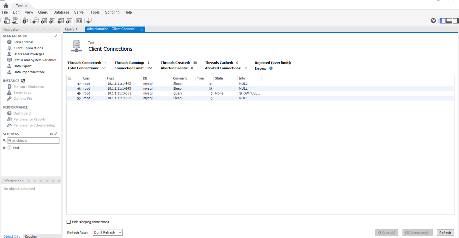 Fail Setting Mysql 및 Mariadb를 위한 Tool Mysql Workbench 설치 및 기본 운용