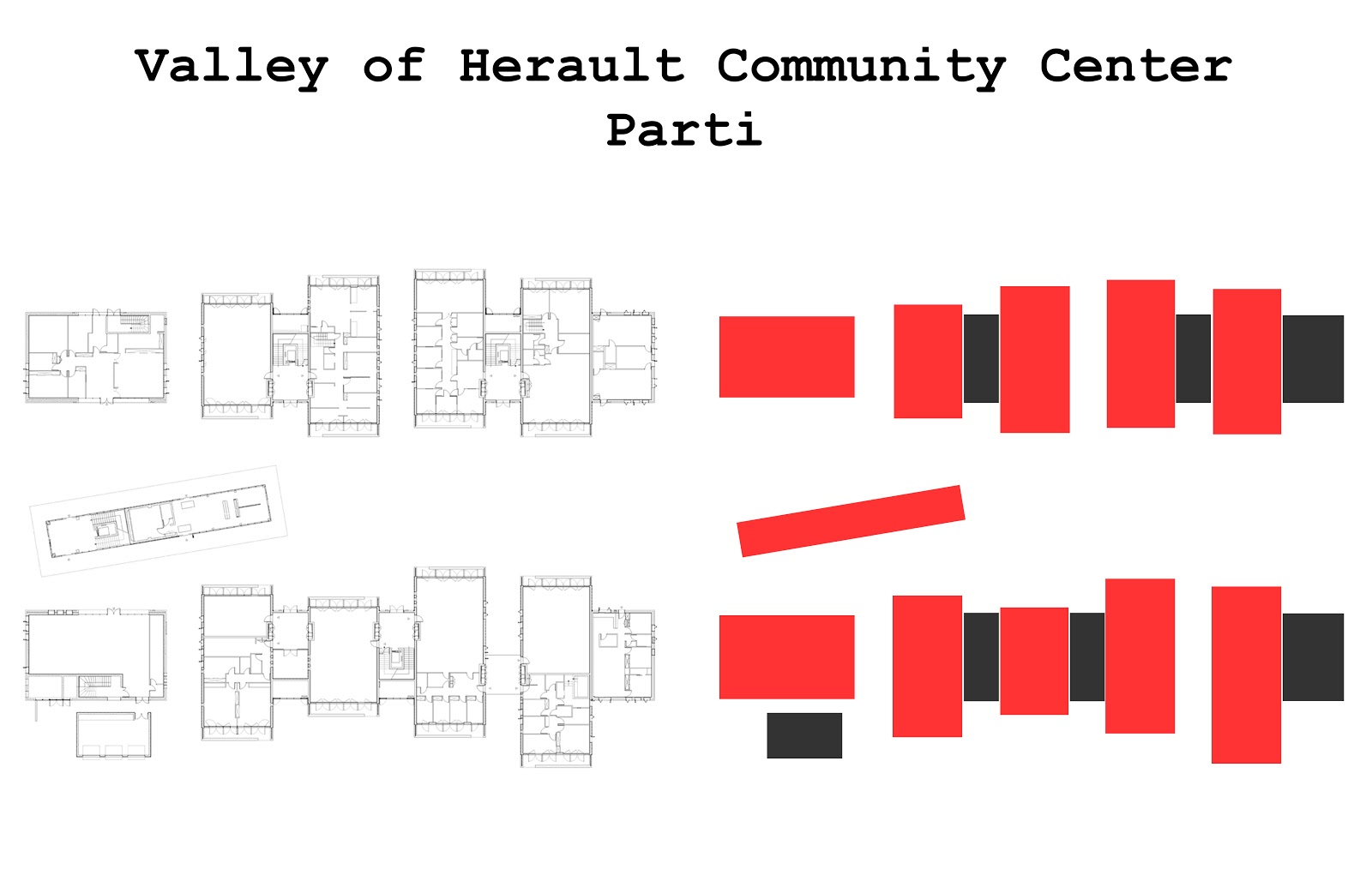 ARCH3610 Sp2013 H.Velazquez: Parti & Massings