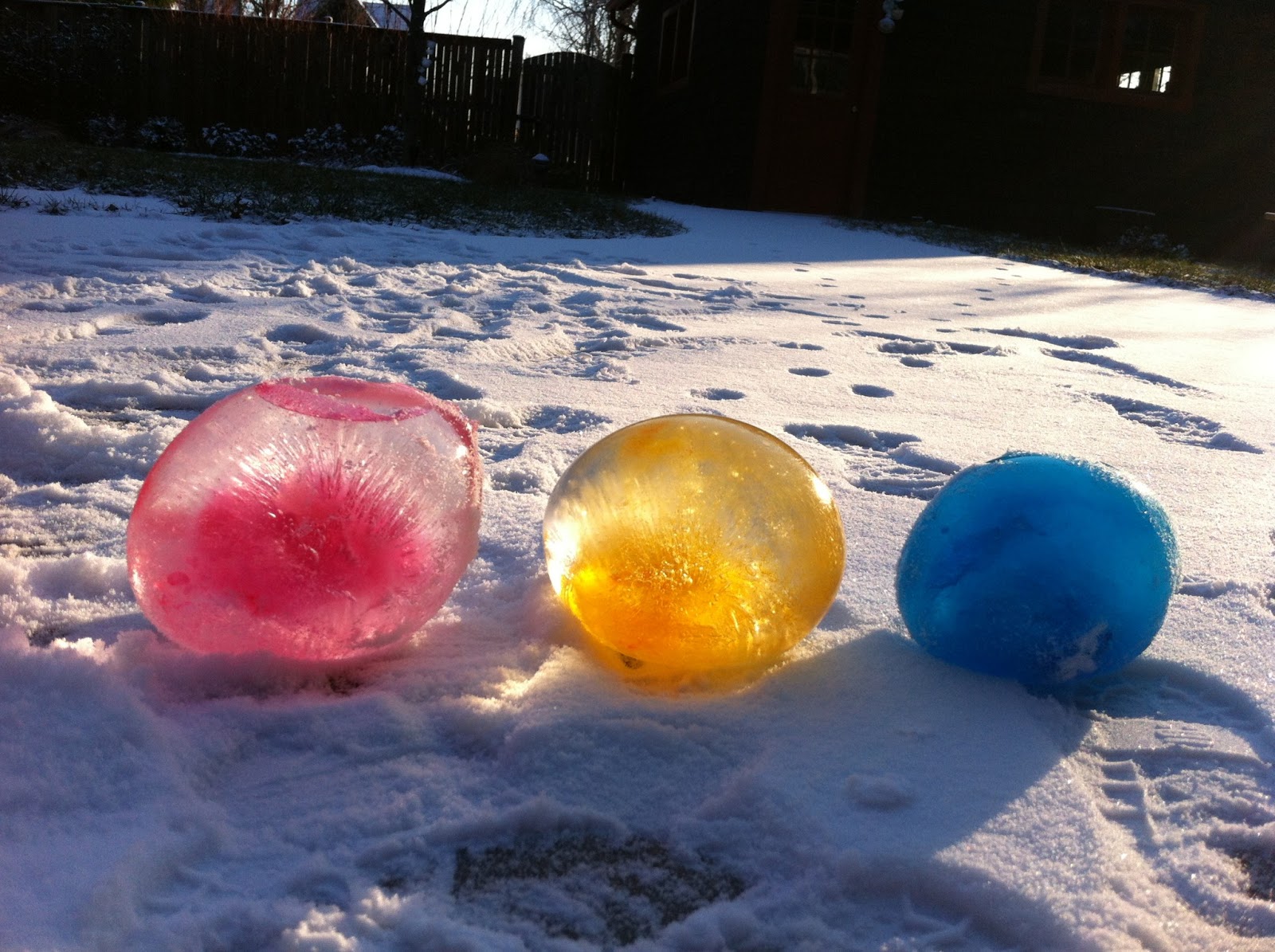 A Childhood List: 148) Frozen Balloon Sculptures