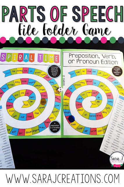 Using Printable File Folder Games for Learning Fun | Sara J Creations