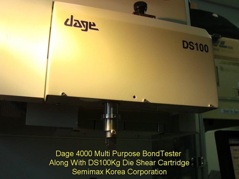 Semiconductor Equipment: Dage 4000 Multi Purpose Bondtester along with ...