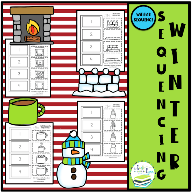 WINTER SEQUENCE SETS ~ Book Units by Lynn