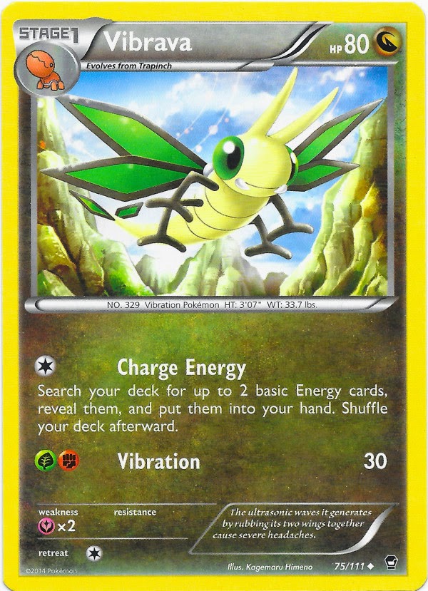 Vibrava -- Furious Fists Pokemon Card Review | PrimetimePokemon's Blog
