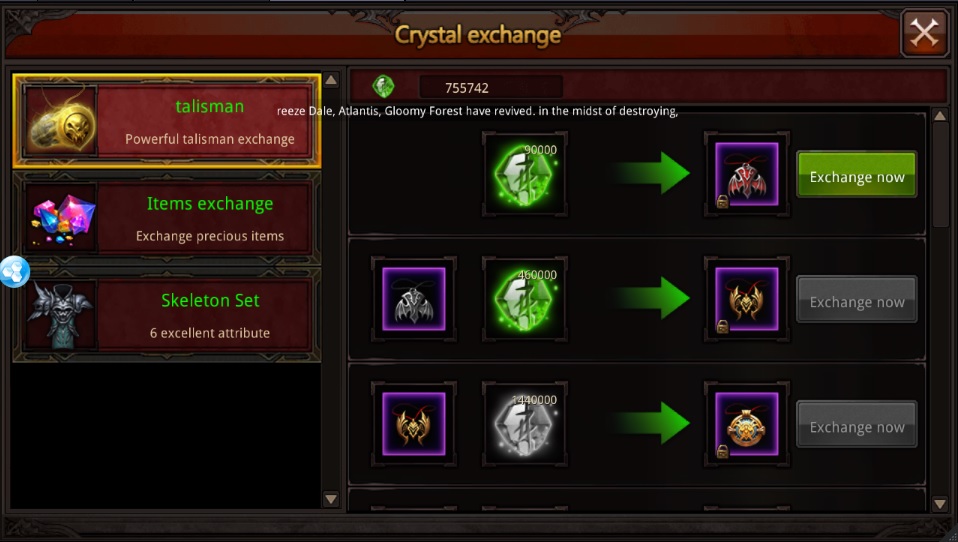 MU Origin Guides: MU Origin Guide: Where to spend Crystals?