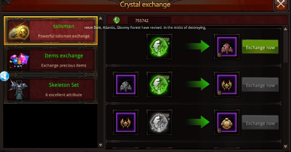 MU Origin Guides: MU Origin Guide: Where to spend Crystals?