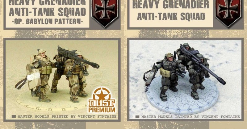 Tabletop Fix: Dust Models - New Release