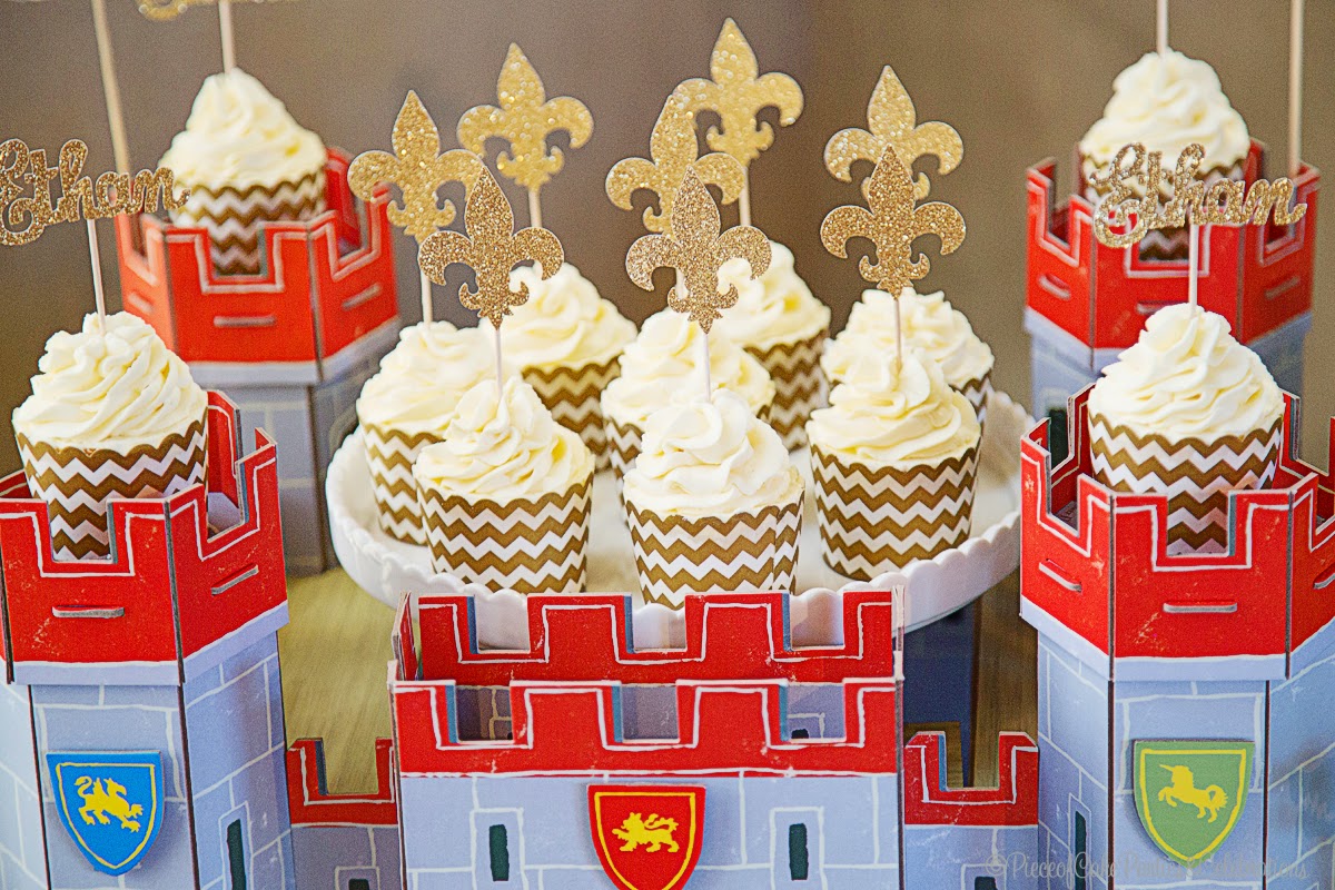 Piece of Cake: Ethan's 7th Birthday - Knight Theme