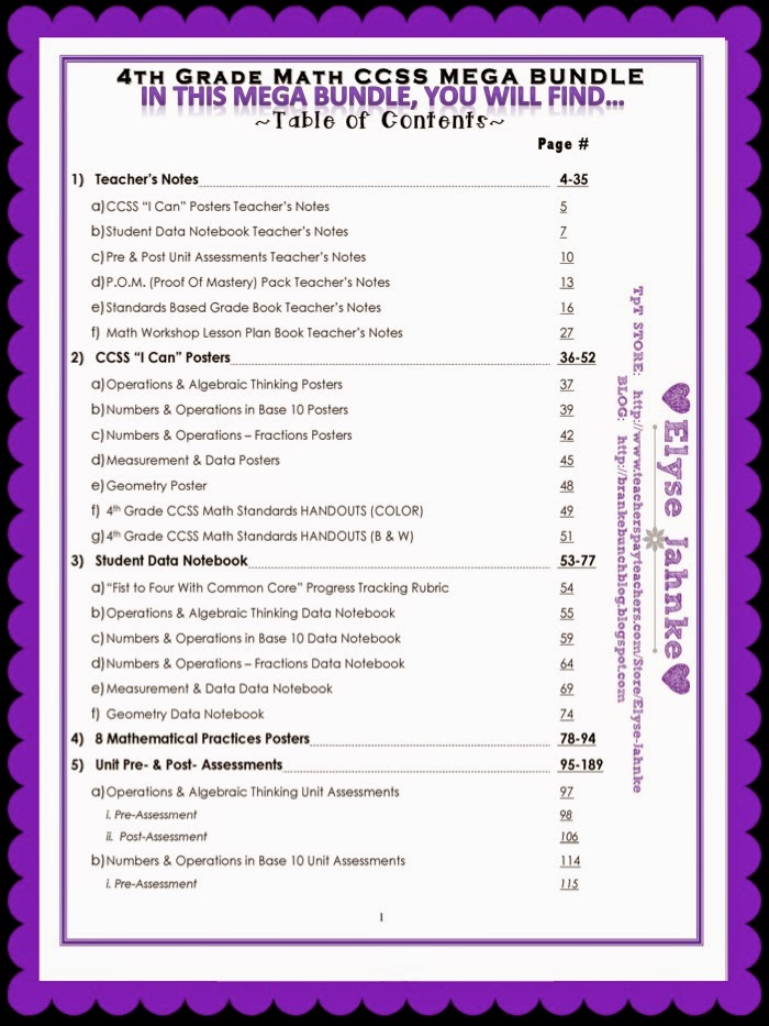 Teaching With Heart and Soul: MATH MEGA BUNDLE - Everything You Need ...