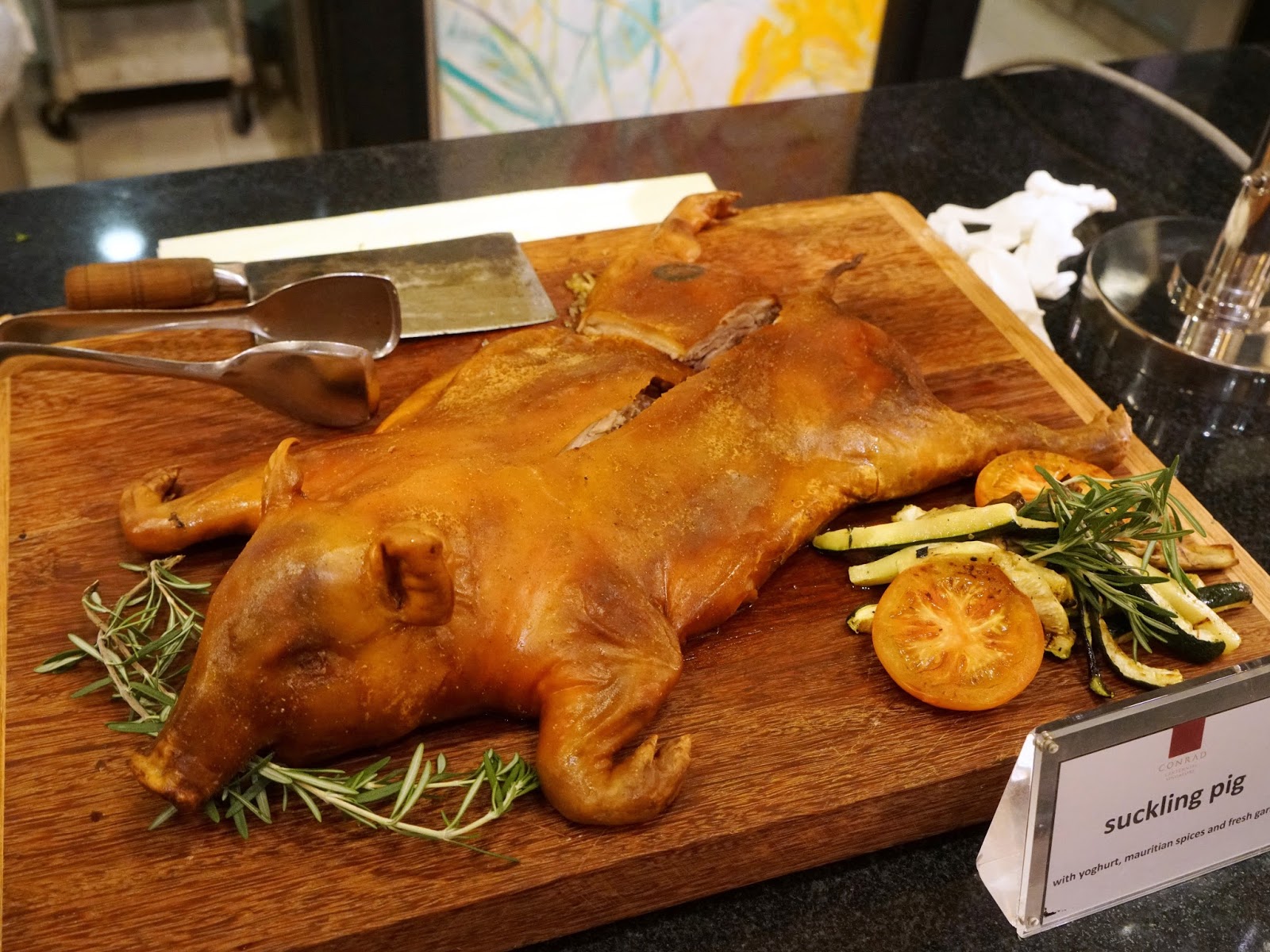 PinkyPiggu: Oscar's Supercharged Sunday Brunch Buffet @ Conrad ...