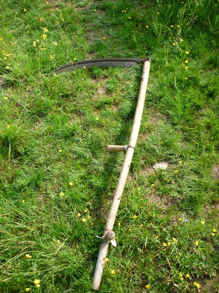 An English Homestead: Scythe Over Strimmer?