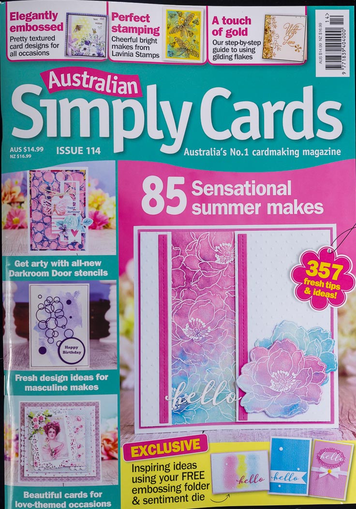 ANET'S Creations: Published - Australian Simply Cards