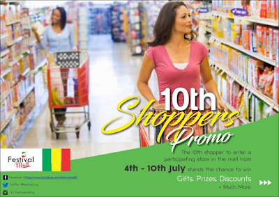 Festival Mall presents: 10th Shoppers promo