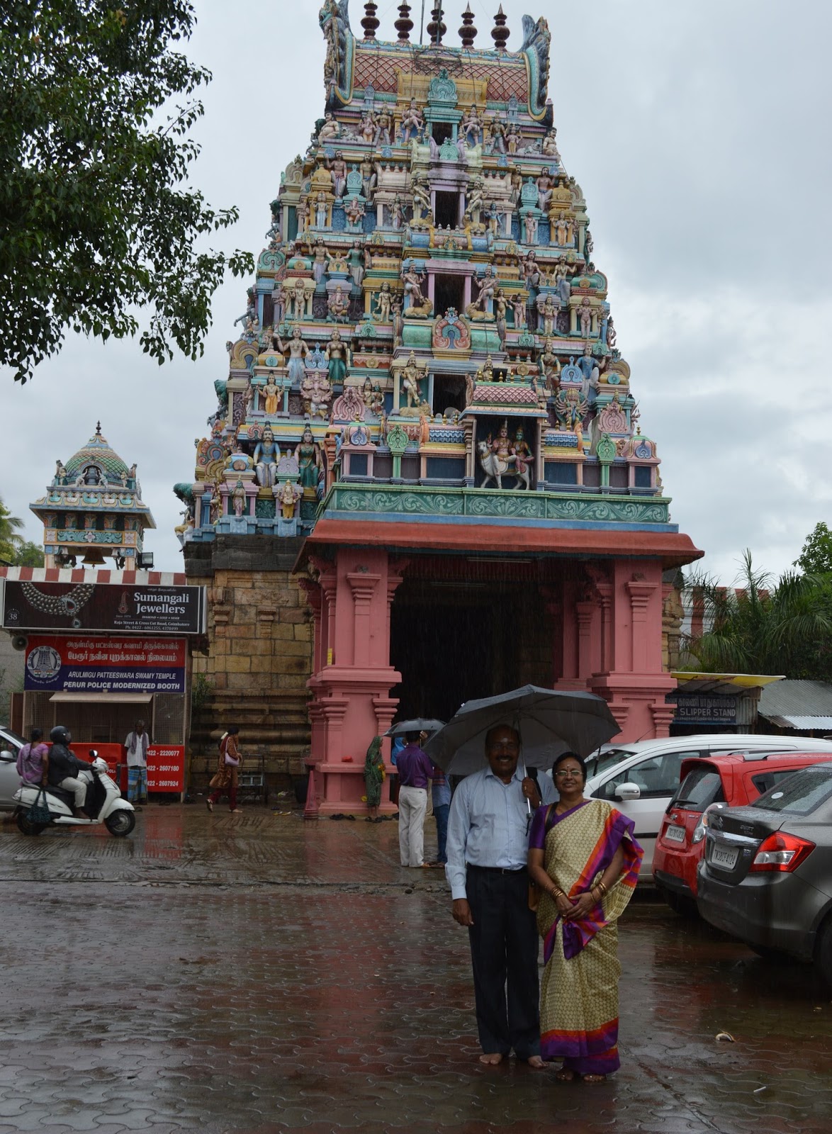 Raghu's column!: Pateeswarar Temple, Perur.