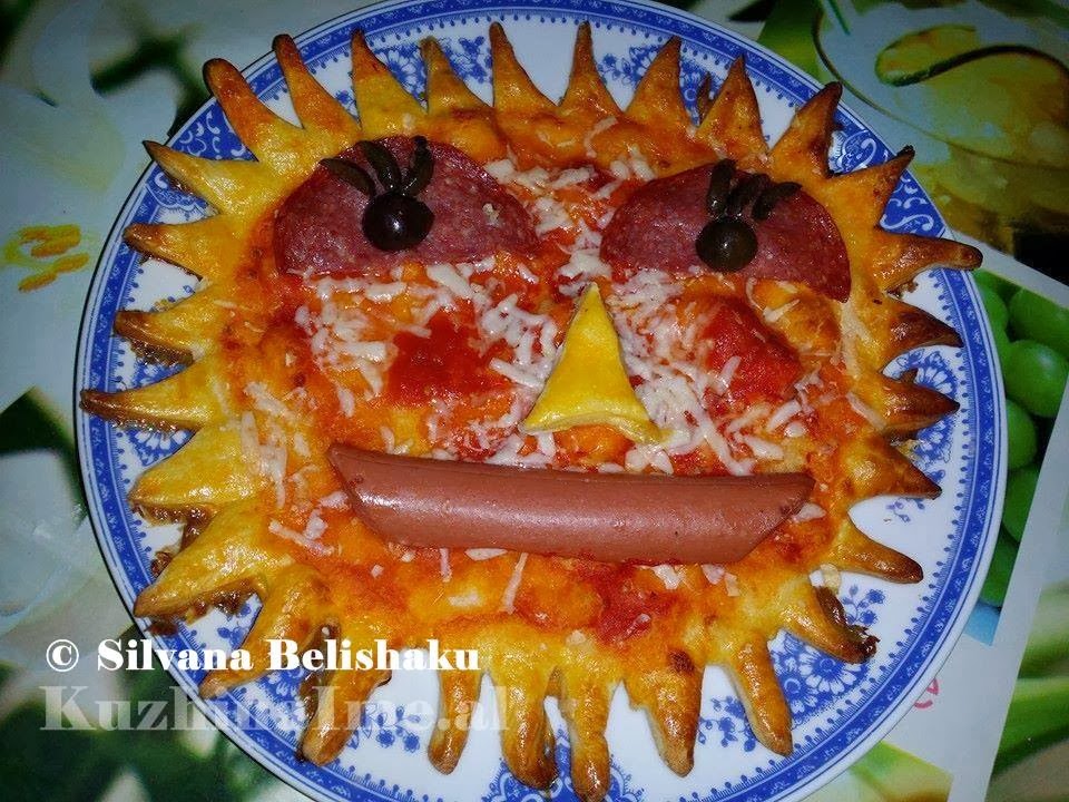 KuzhinaIme.al: Pizza lule dielli (Receta nga Silvana Belishaku)