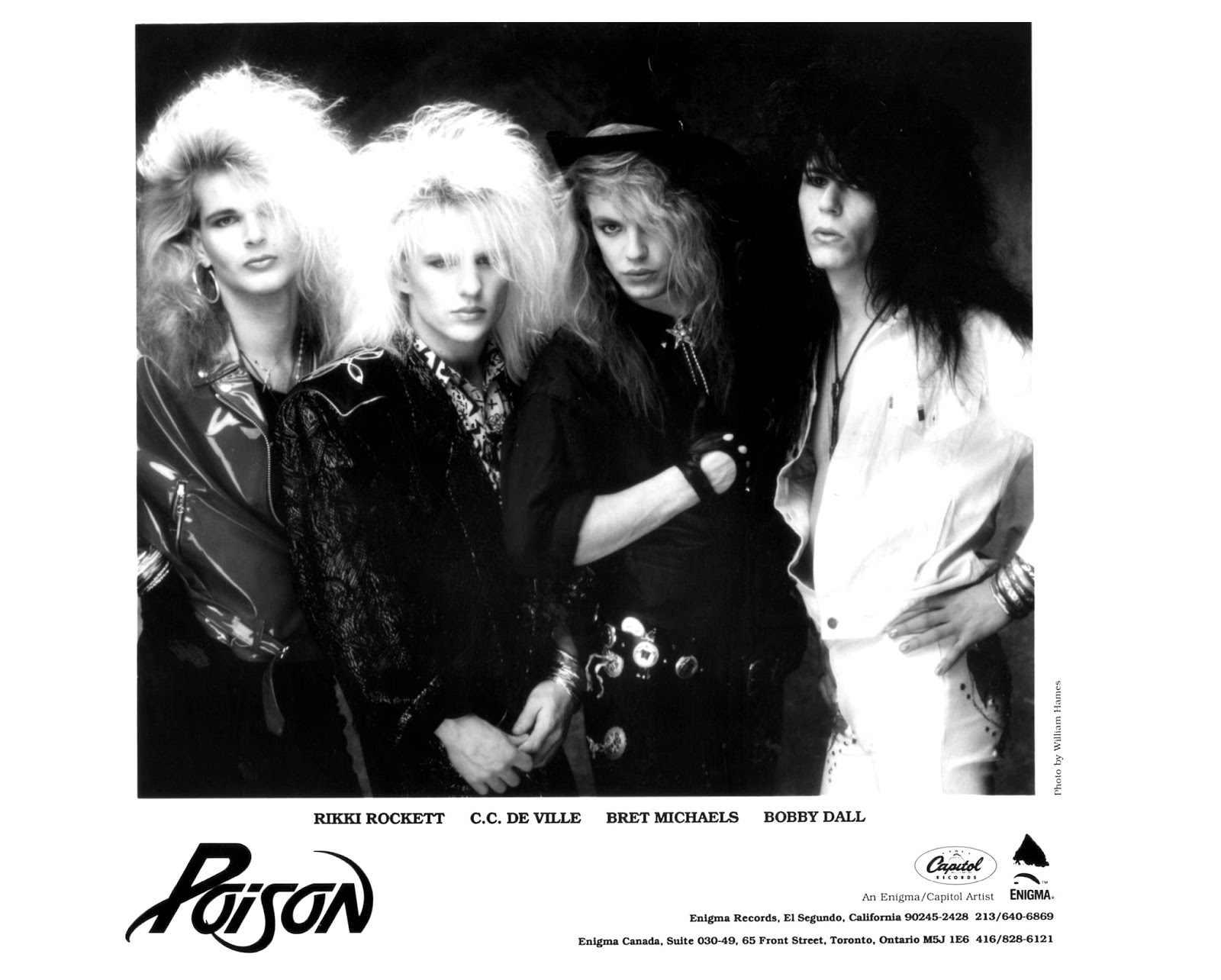 Lansure's Music Paraphernalia: POISON | BRET MICHAELS | Press Kits ...